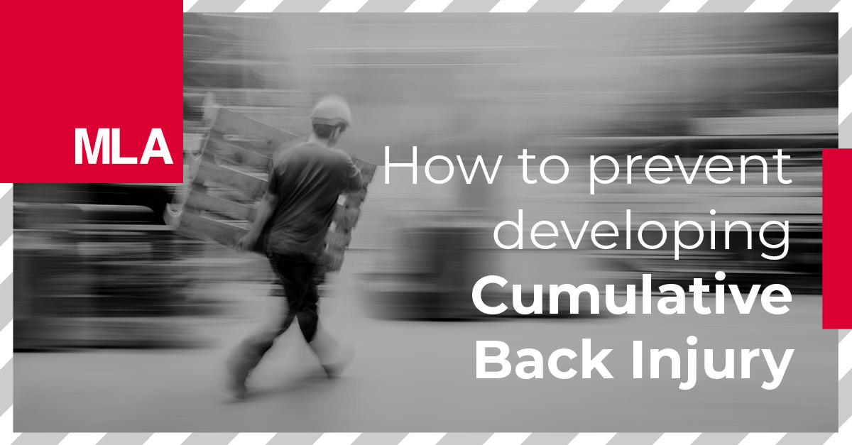 How to prevent developing Cumulative Back Injury